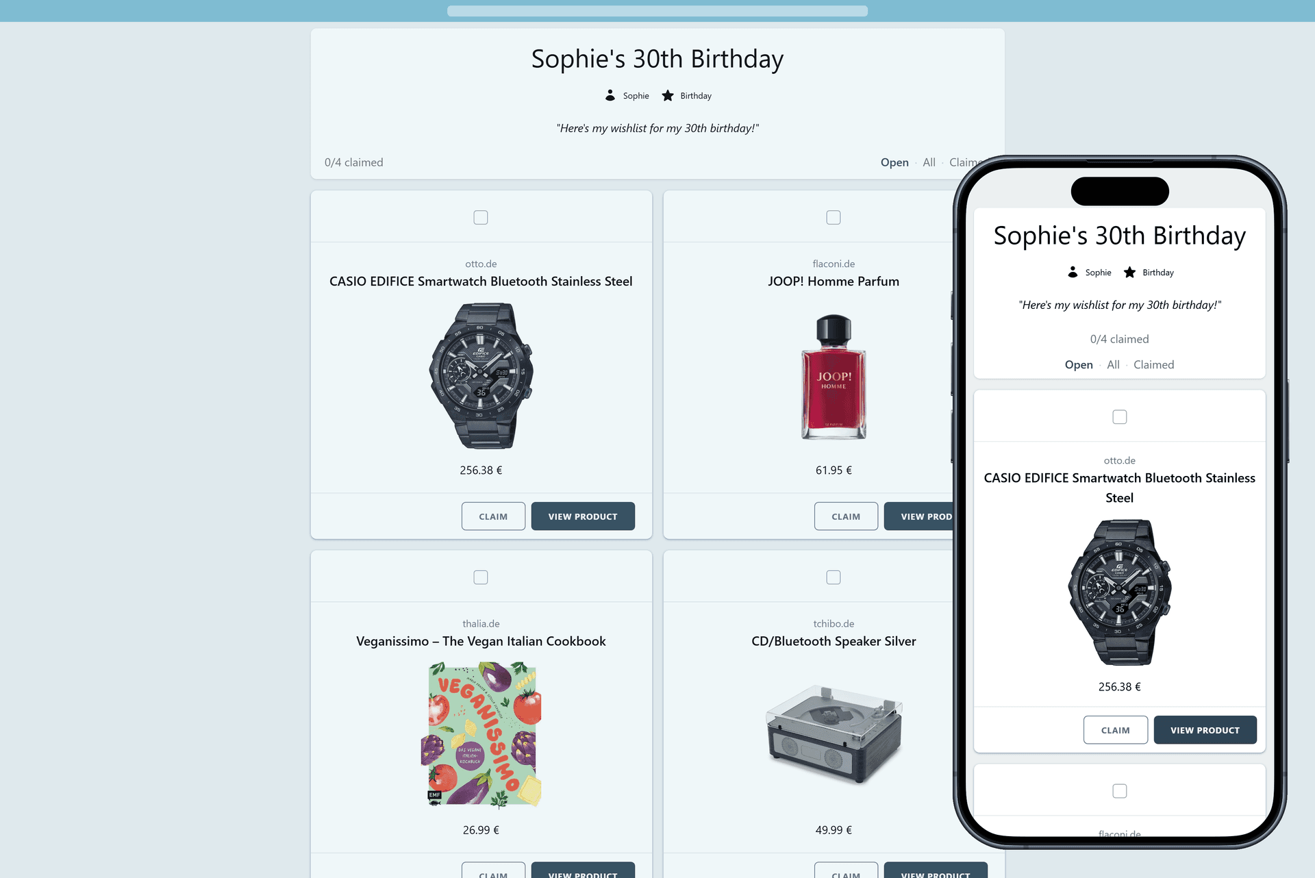 Create a Birthday Wishlist — Free, No Sign-Up | MyWishlists