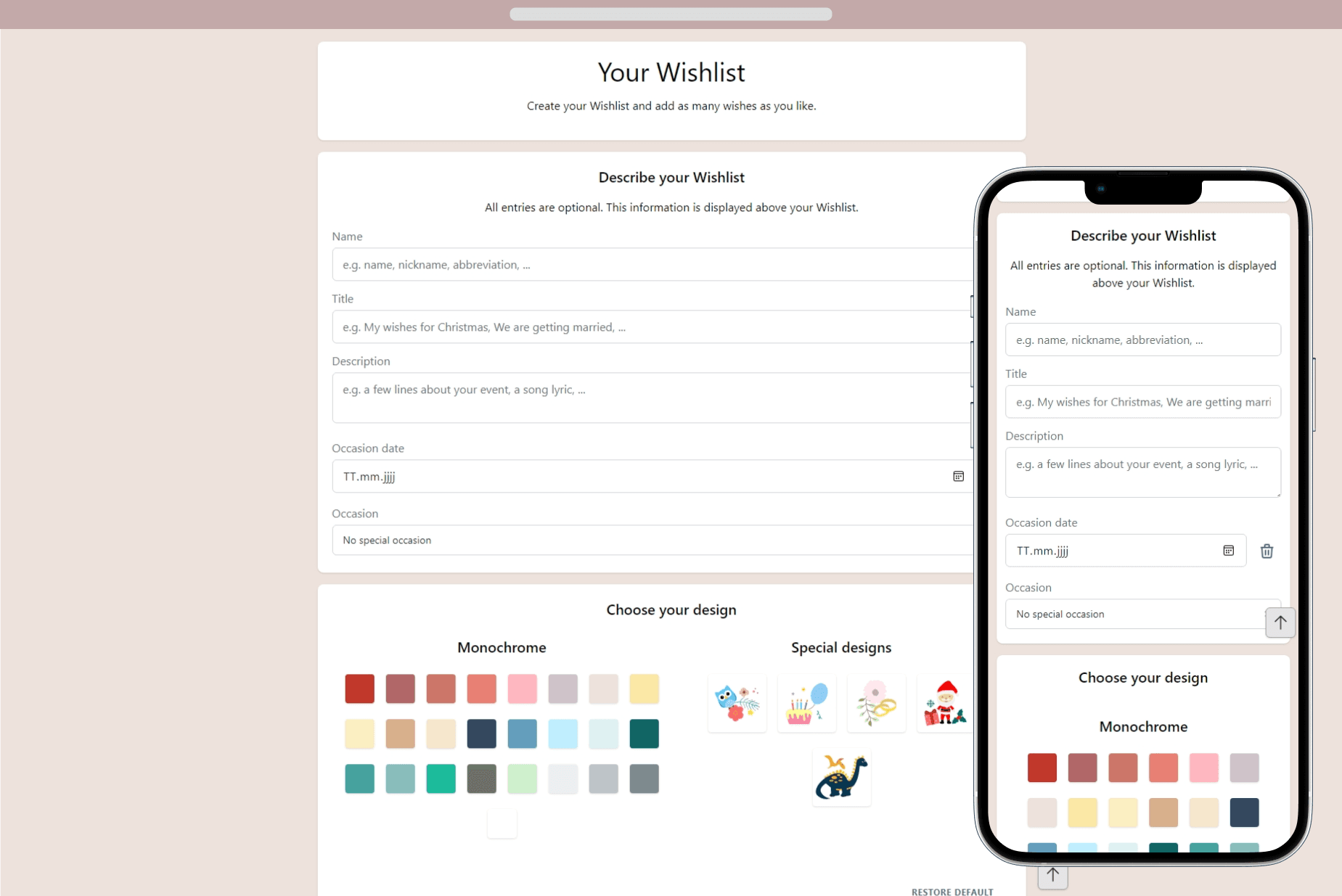 🎁 MyWishlists – Create & Share Wishlists Instantly, No Sign-Up Needed