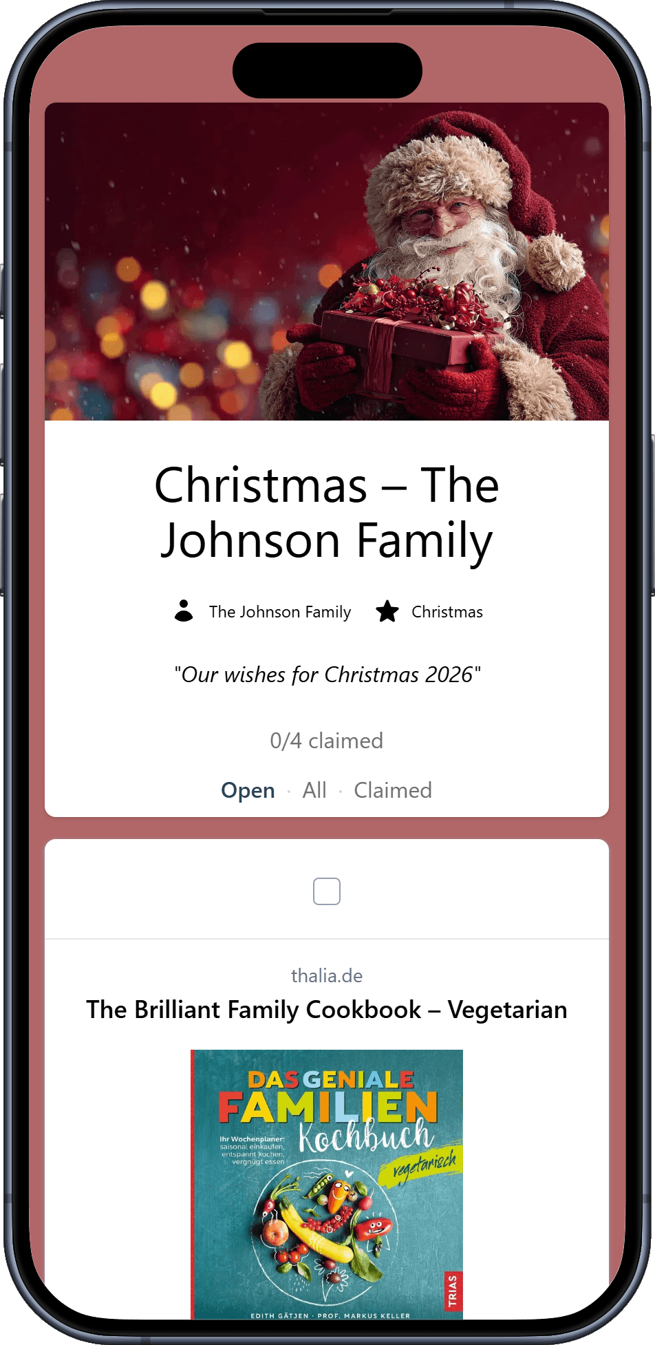 Create a Christmas Wishlist — Free, No Sign-Up | MyWishlists